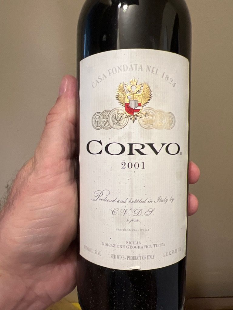 2001 Corvo Sicilia casa fondata nel 1824 - casteldaccia - italia, Italy ...