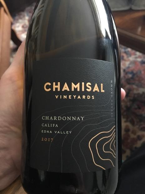 2017 Chamisal Vineyards Chardonnay Califa, USA, California, Central ...