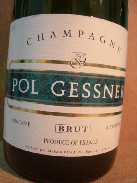 NV Pol Gessner Champagne, France, Champagne - CellarTracker