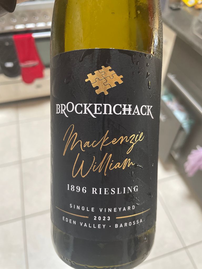 2023 Brockenchack Riesling Mackenzie William 1896 Single Vineyard ...