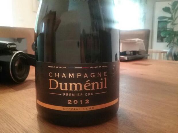 2012 Duménil Champagne Premier Cru Special Club, France, Champagne ...