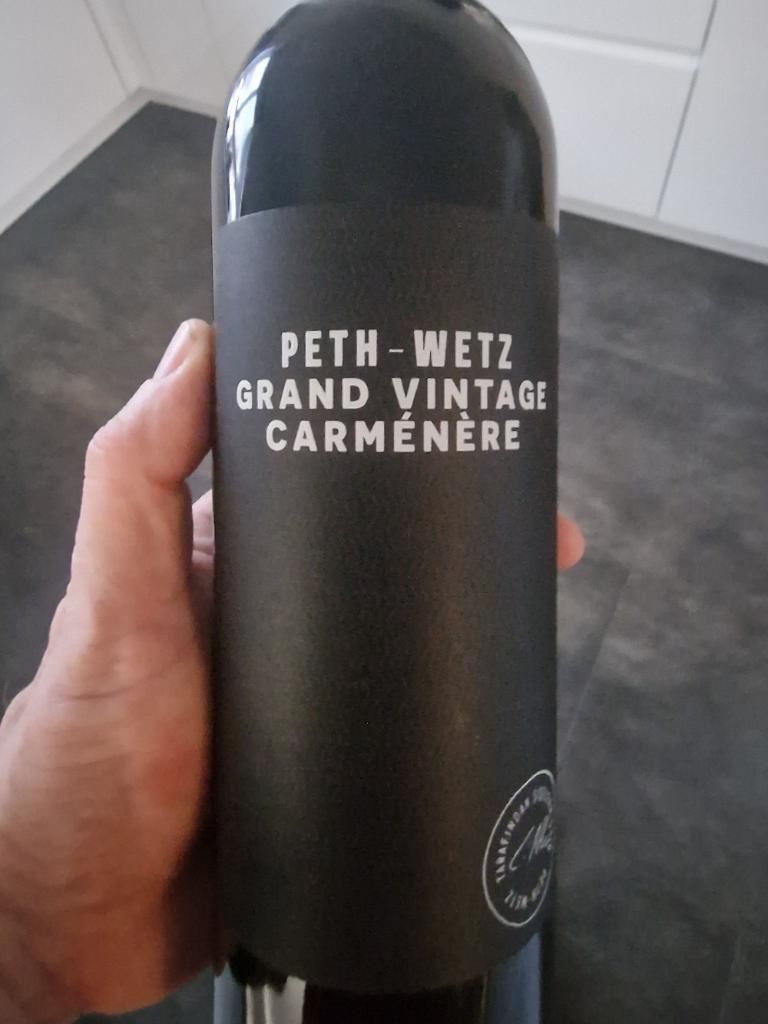 2021 Peth-Wetz Carménère Grand Vintage, Germany, Rheinhessen ...