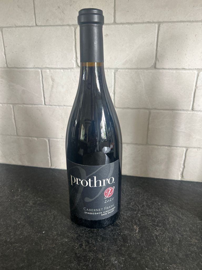 2021 Prothro Family Wines Cabernet Franc Stagecoach Vineyard, USA ...