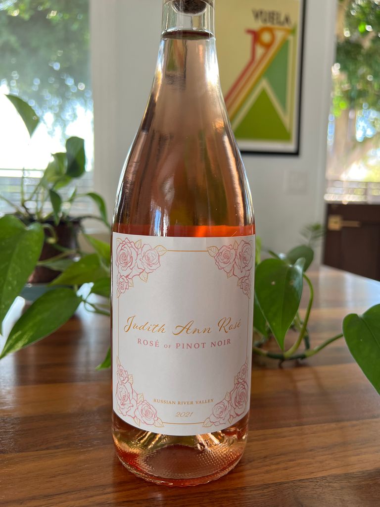 2021 Wine Guy and Wine Gal Pinot Noir Judith Ann Rosé Russian River Valley, USA, California ...