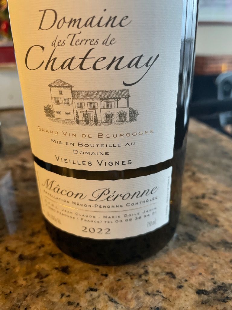 2023 Domaines des Terres de Chatenay Mâcon-Péronne, France, Burgundy ...