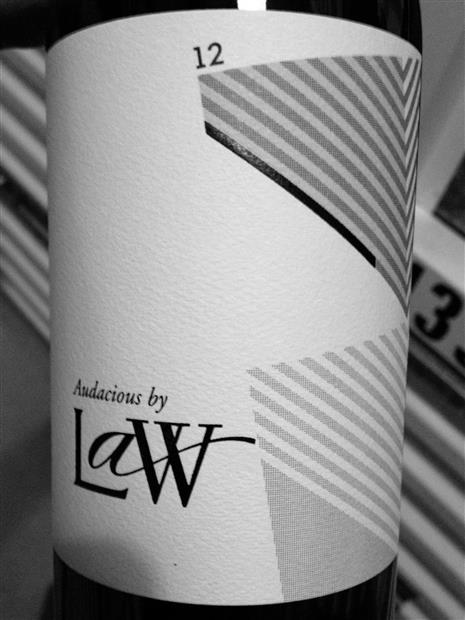 wine – 2012 Law Estate Wines Audacious | wineismylife