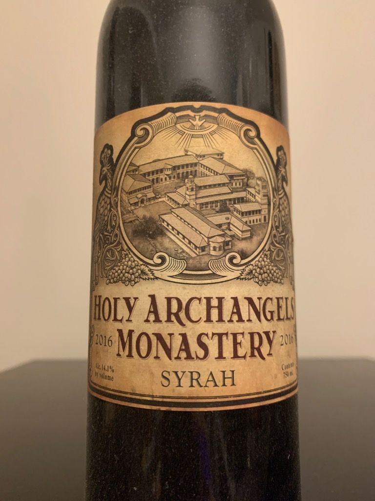2012 Holy Archangels Greek Orthodox Monastery Syrah, USA, Texas ...