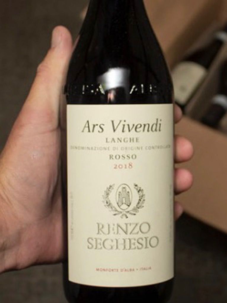 2018 Renzo Seghesio Langhe Ars Vivendi, Italy, Piedmont, Langhe, Langhe ...