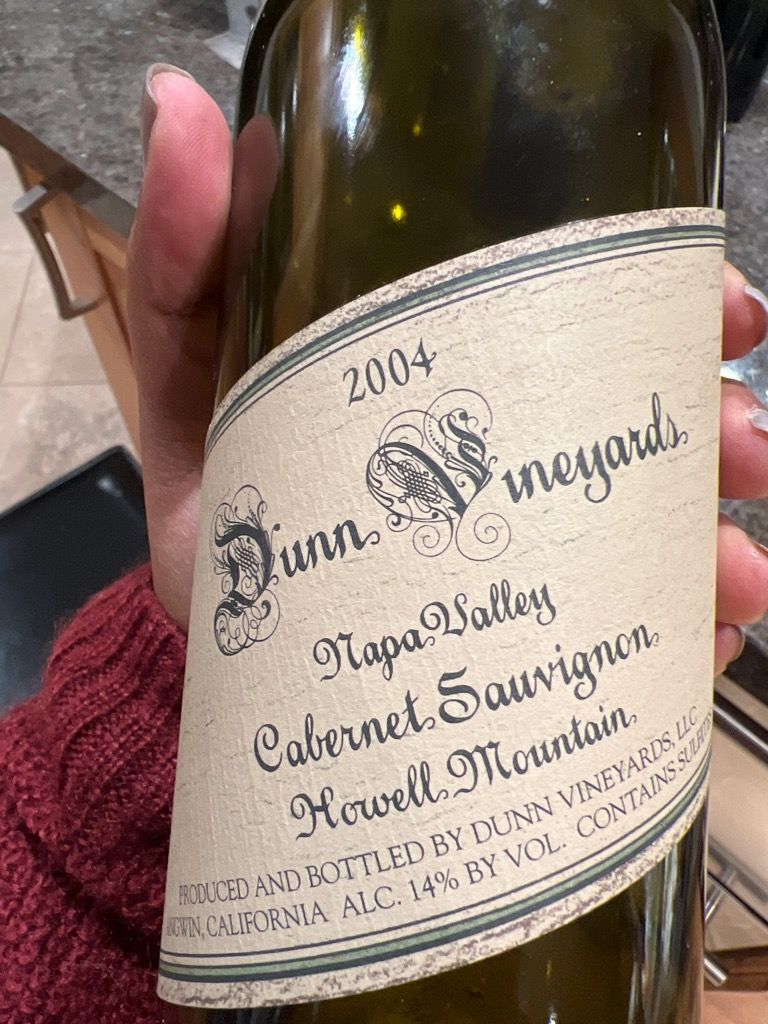 2003 Dunn Deal Vineyards Cabernet Sauvignon, USA, California, Napa ...