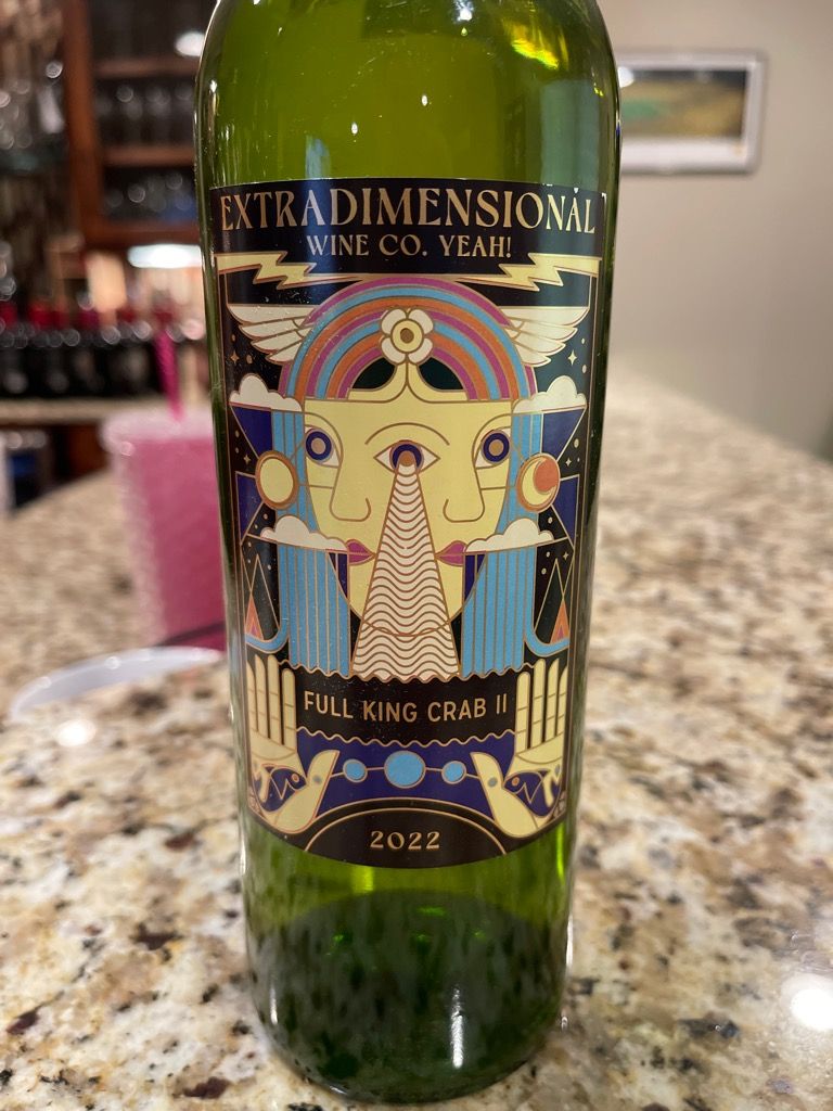 2022 Extradimensional Wine Co. Yeah! Full King Crab Brosseau Vineyard Chalone, USA, California ...