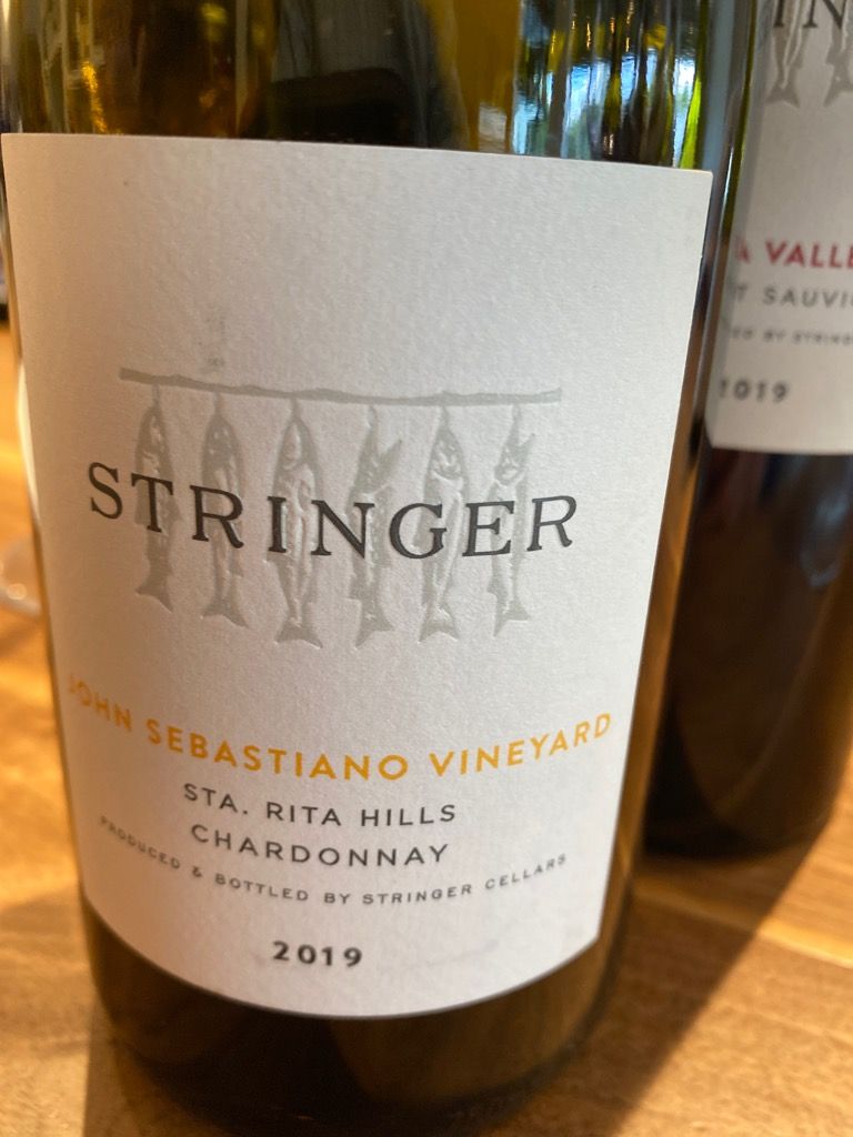 2019 Stringer Cellars Chardonnay John Sebastiano Vineyard, USA ...