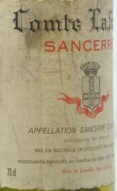 1978 de Ladoucette Sancerre Comte Lafond, France, Loire Valley, Upper ...