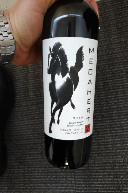 2015 Bello Family Vineyards Cabernet Sauvignon Megahertz, USA ...