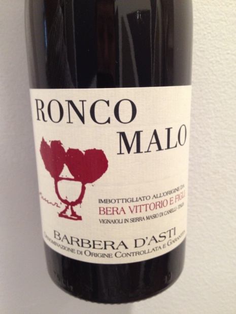 2009 Vittorio E. Figli Bera Barbera d'Asti Ronco Malo, Italy, Piedmont ...