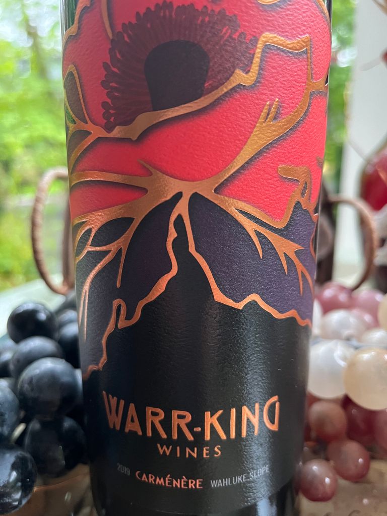 2019 Warr-King Wines Carménère, USA, Washington, Columbia Valley ...