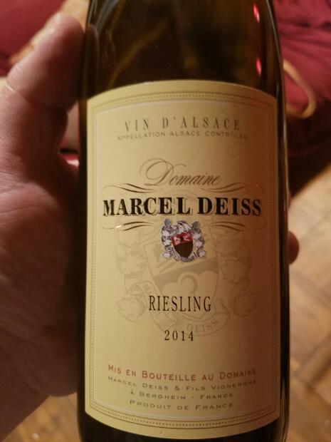 2012 Marcel Deiss Riesling Vendanges Tardives, France, Alsace ...
