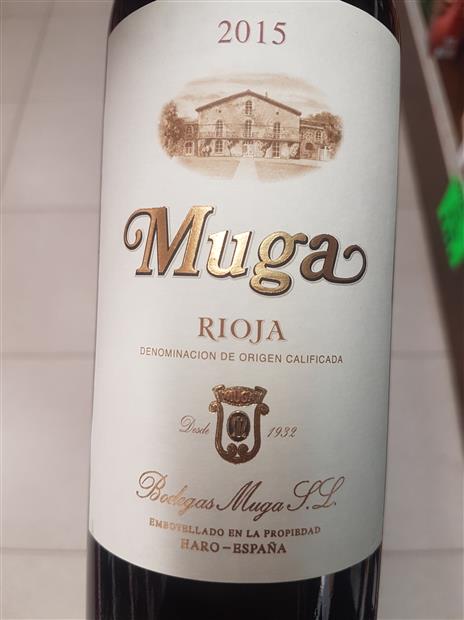 2015 Bodegas Muga Rioja Crianza, Spain, La Rioja, La Rioja Alta, Rioja ...