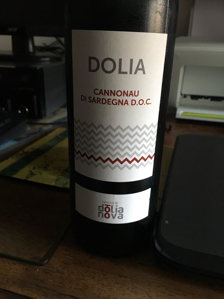 2018 Cantina Di Dolianova Cannonau di Sardegna Dolia, Italy, Sardinia ...