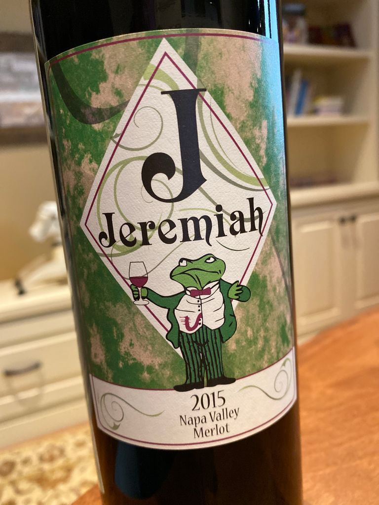 2017 Jeremiah Merlot, USA, California, Napa Valley - CellarTracker