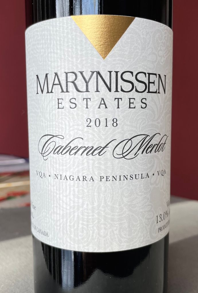 2022 Marynissen Estates Cabernet-Merlot, Canada, Ontario, Niagara ...
