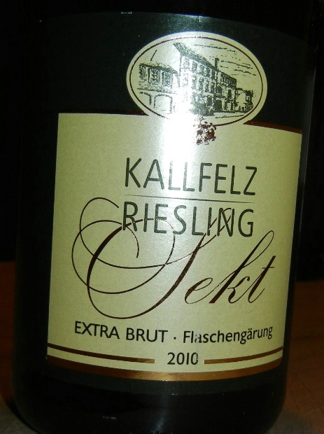 2010 Weingut Albert Kallfelz Riesling Extra Brut, Germany, Mosel Saar ...