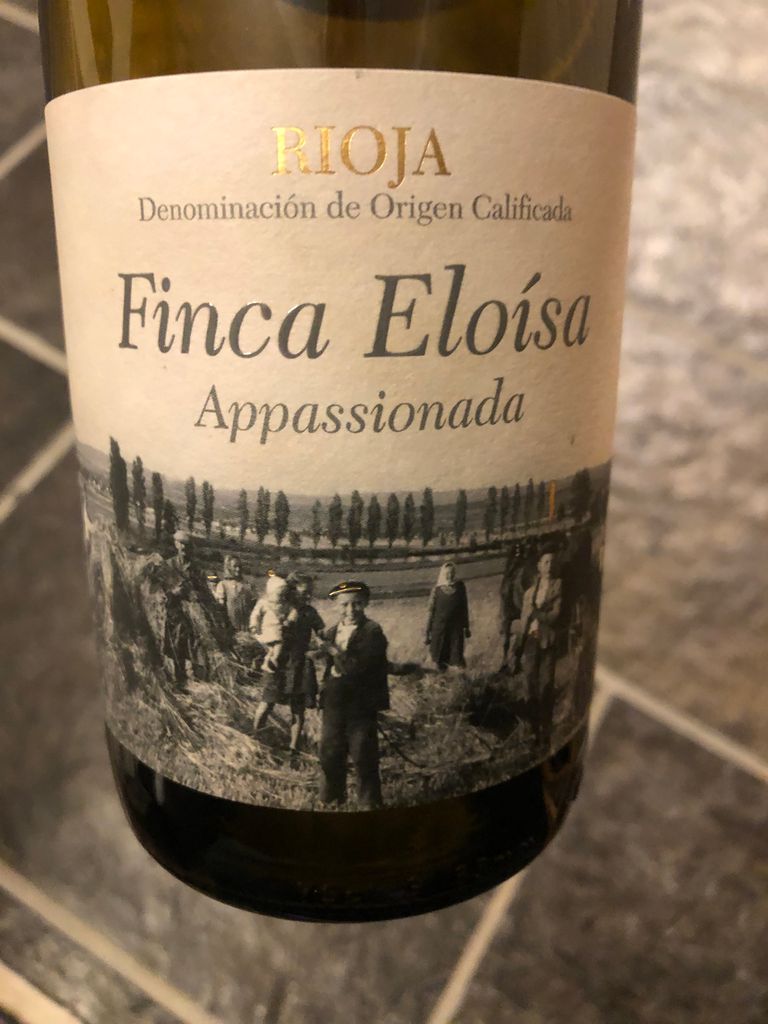 2023 Finca Eloisa Appassionada, Spain, La Rioja, Rioja - CellarTracker