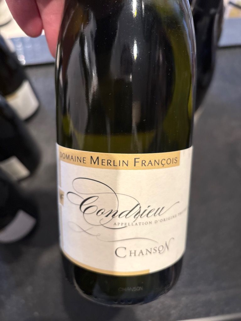 2024 François Merlin Condrieu Chanson, France, Rhône, Northern Rhône ...