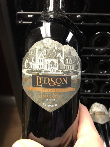 2012 Ledson Zinfandel Amy's, USA, California, Sonoma County, Russian ...