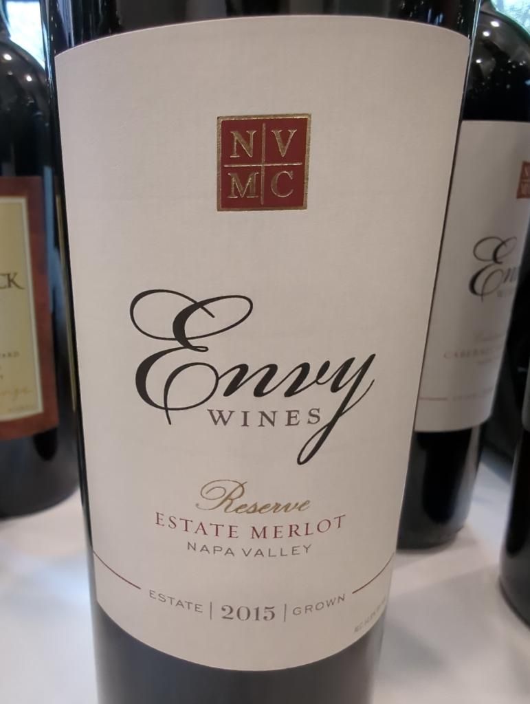 2012 Envy Wines Merlot Estate Reserve, USA, California, Napa Valley ...