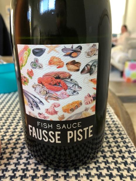 2018 Fausse Piste Muscat Fish Sauce Pet-Nat, USA, Oregon, Willamette ...