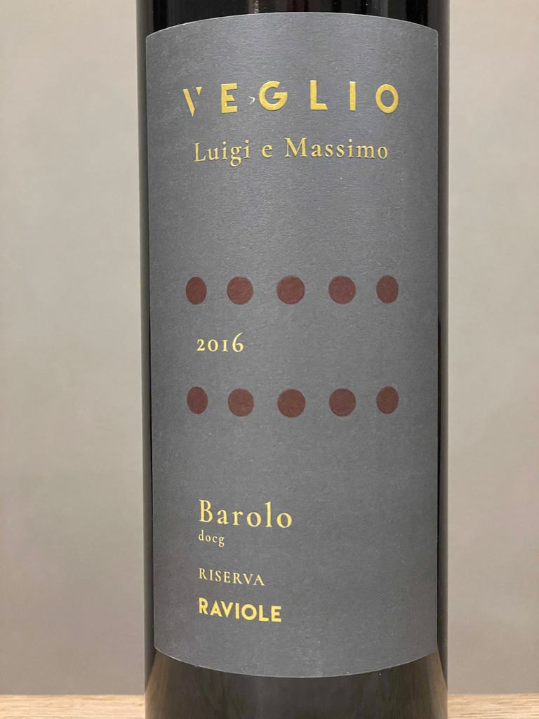 2016 Veglio Luigi e Massimo Barolo Riserva Raviole, Italy, Piedmont ...