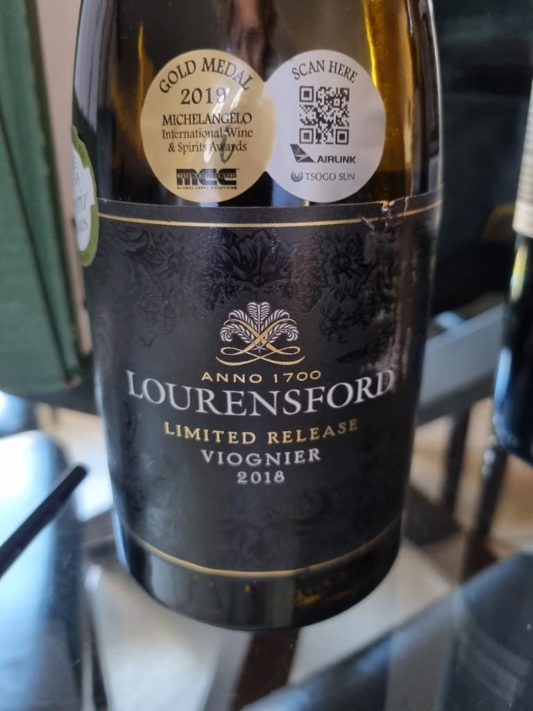 2021 Lourensford Viognier Limited Release, South Africa, Coastal Region ...