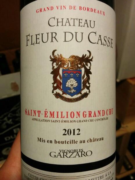 2012 Château La Fleur du Casse, France, Bordeaux, Libournais, St ...