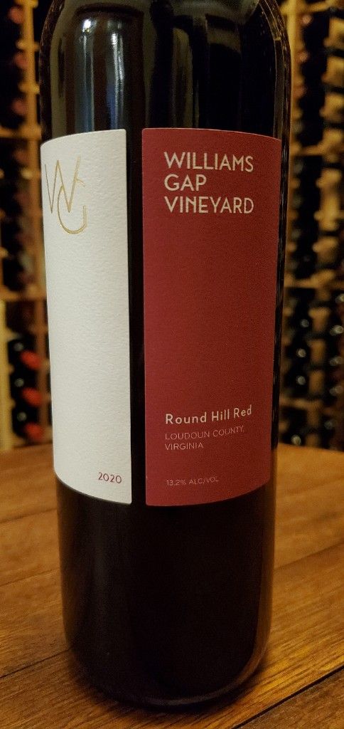 2021 Williams Gap Vineyard Round Hill Red, USA, Virginia, Northern ...