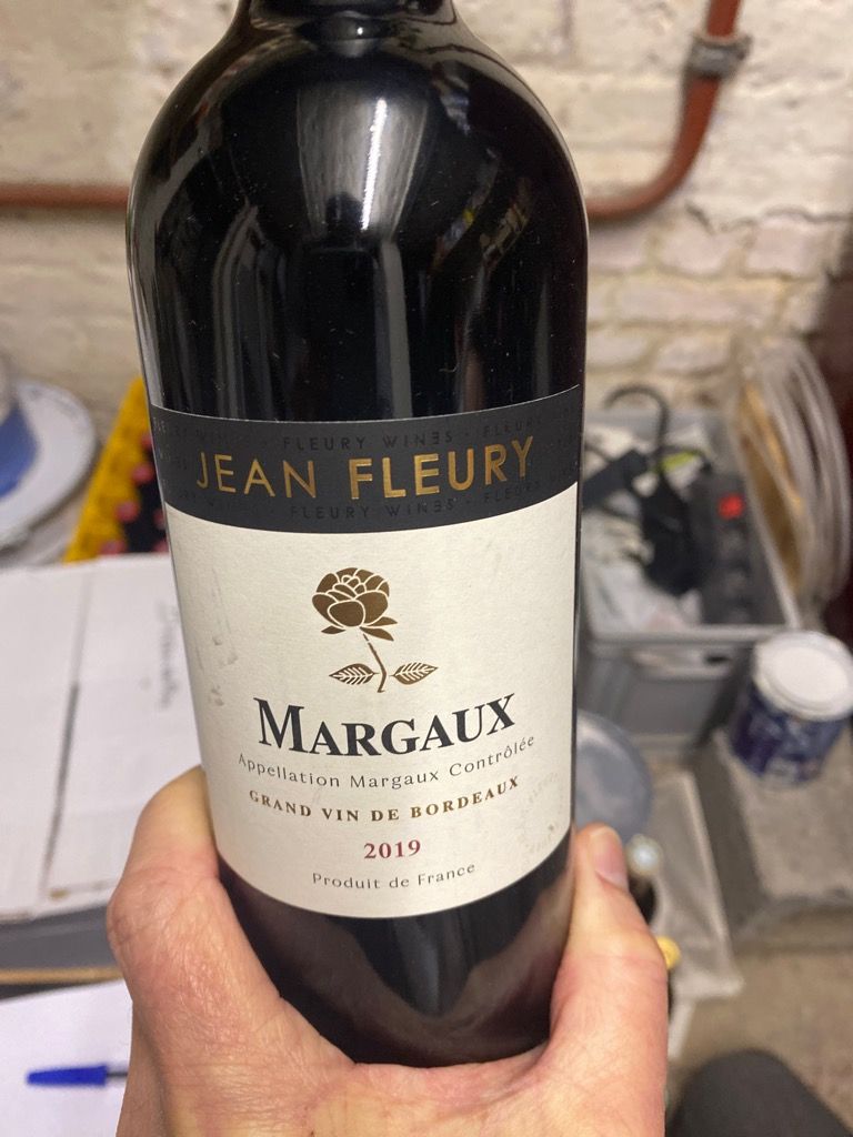 2019 Jean Fleury Margaux, France, Bordeaux, Médoc, Margaux - CellarTracker