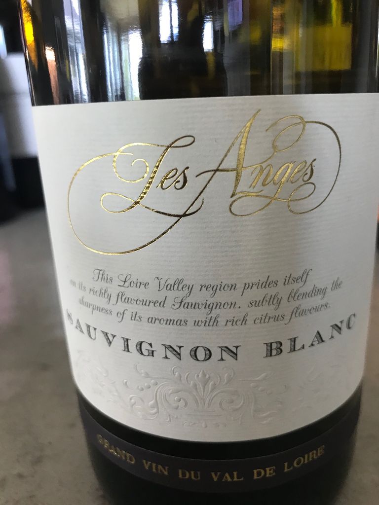 2018 Albert Besombes Sauvignon Blanc Les Anges, France, Loire Valley ...