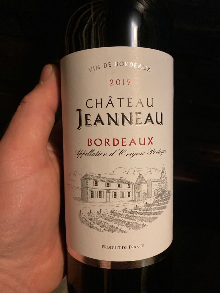 2019 Château Jeanneau, France, Bordeaux - CellarTracker