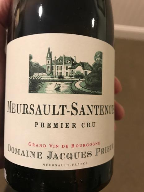 2016 Domaine Jacques Prieur Meursault 1er Cru Santenots, France ...