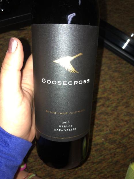 2013 Goosecross Cellars Merlot, USA, California, Napa Valley ...