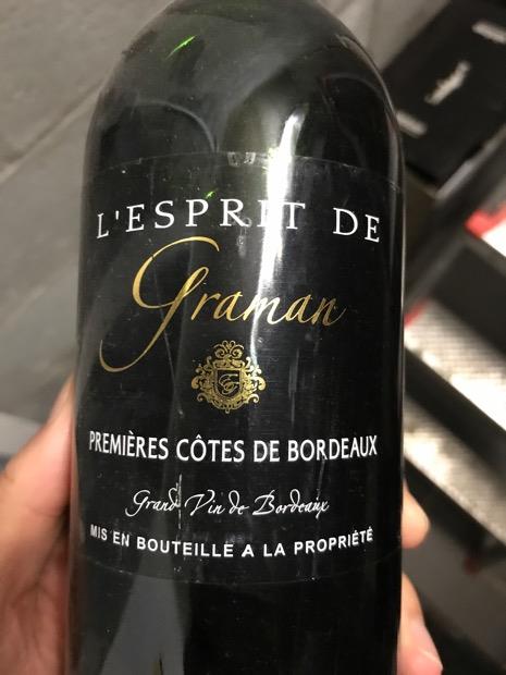 2020 Cellier de Graman Bordeaux Clairet L'Esprit de Graman, France ...