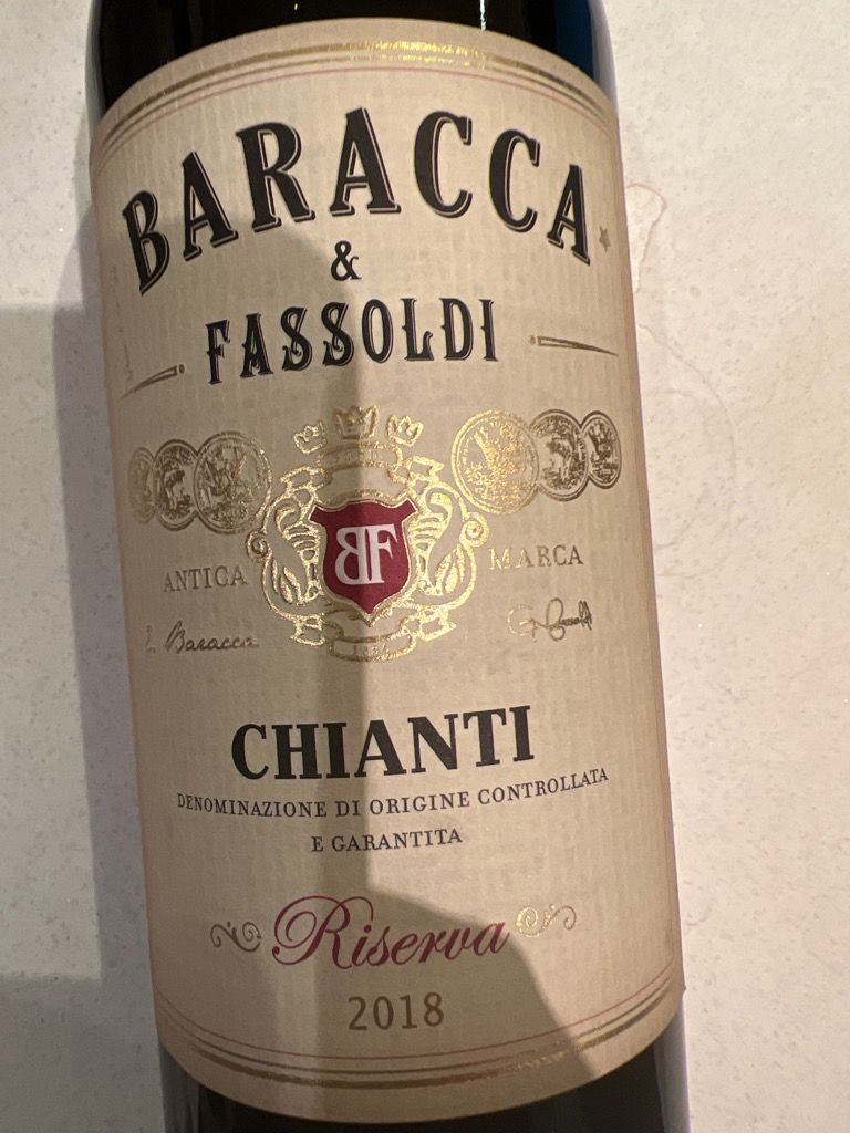 2019 Baracca & Fassoldi Chianti Riserva, Italy, Tuscany, Chianti ...