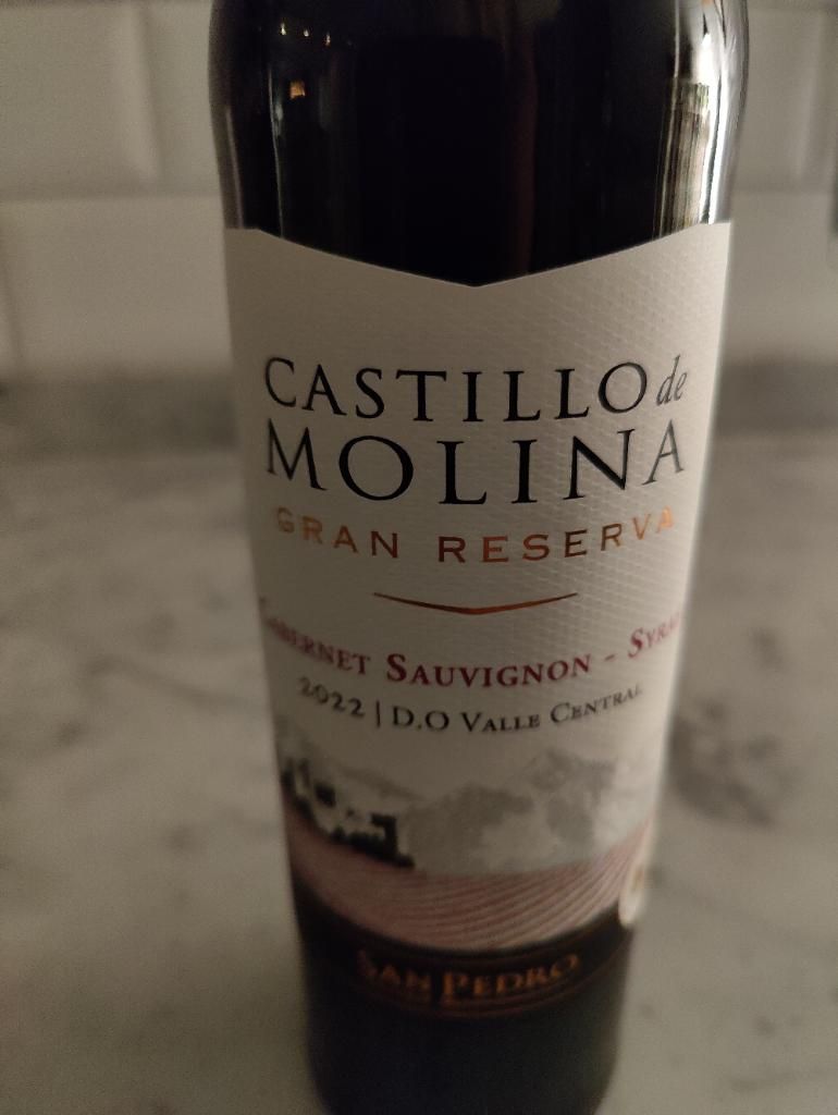 2022 Castillo de Molina Cabernet Sauvignon Reserva Central Valley ...