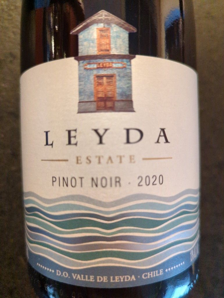 2020 Leyda Pinot Noir, Chile, San Antonio Valley, Leyda Valley ...