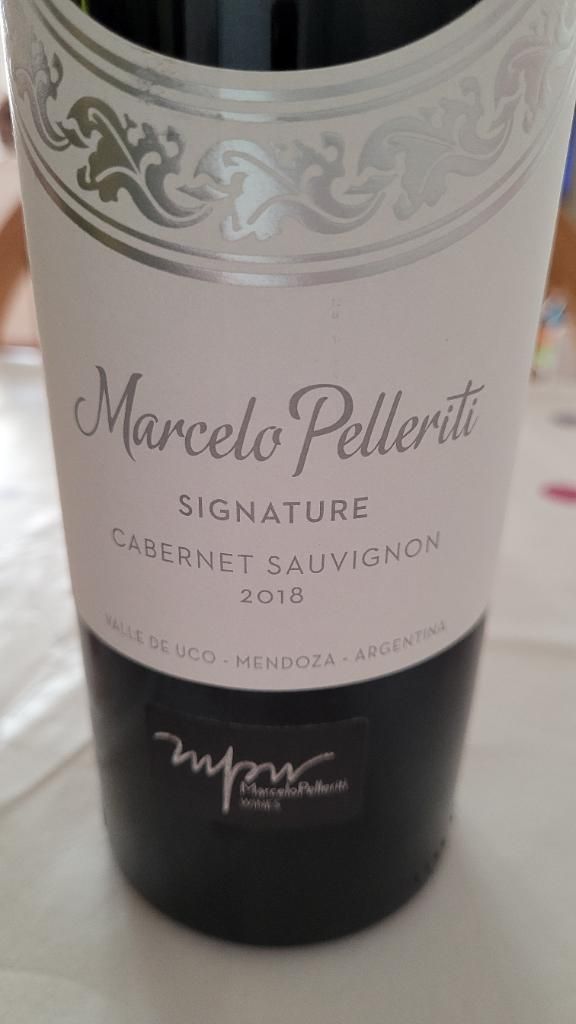 2021 Marcelo Pelleriti Cabernet Sauvignon Signature, Argentina, Mendoza ...