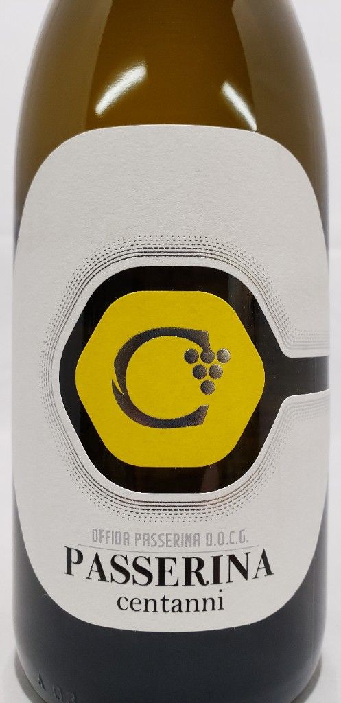 2021 Azienda Agricola Centanni Giacomo Offida Passerina, Italy, Marche ...