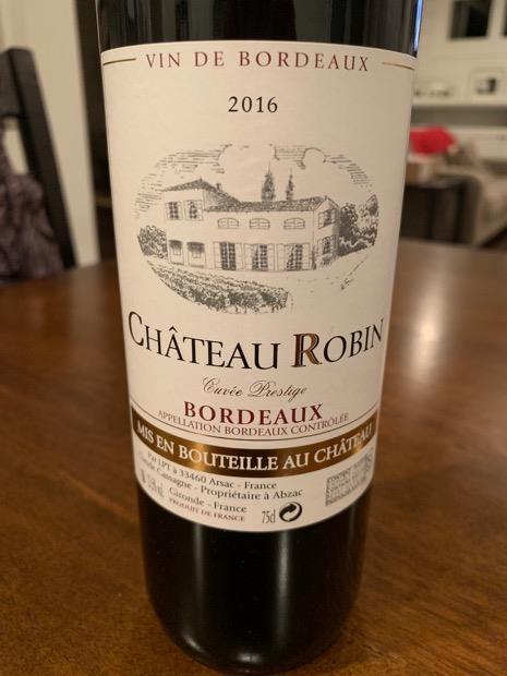 2016 Château Robin, France, Bordeaux - CellarTracker