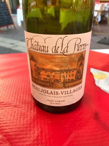 2017 Jean Loron Beaujolais-Villages Chateau de la Pierre, France ...