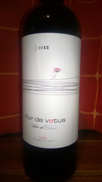 2012 Vetus Toro Flor de Vetus, Spain, Castilla y León, Toro - CellarTracker