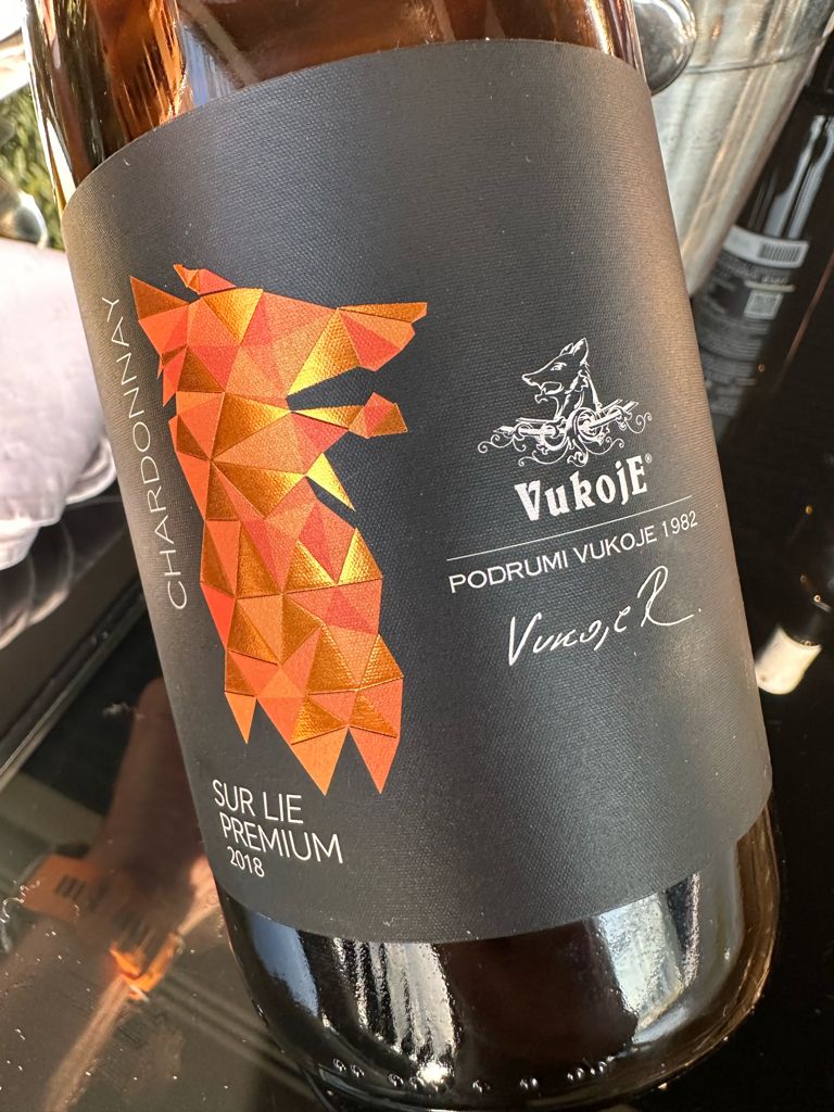 2018 Vukoje Chardonnay Sur Lie Premium, Bosnia-Herzegovina, Hercegovina ...