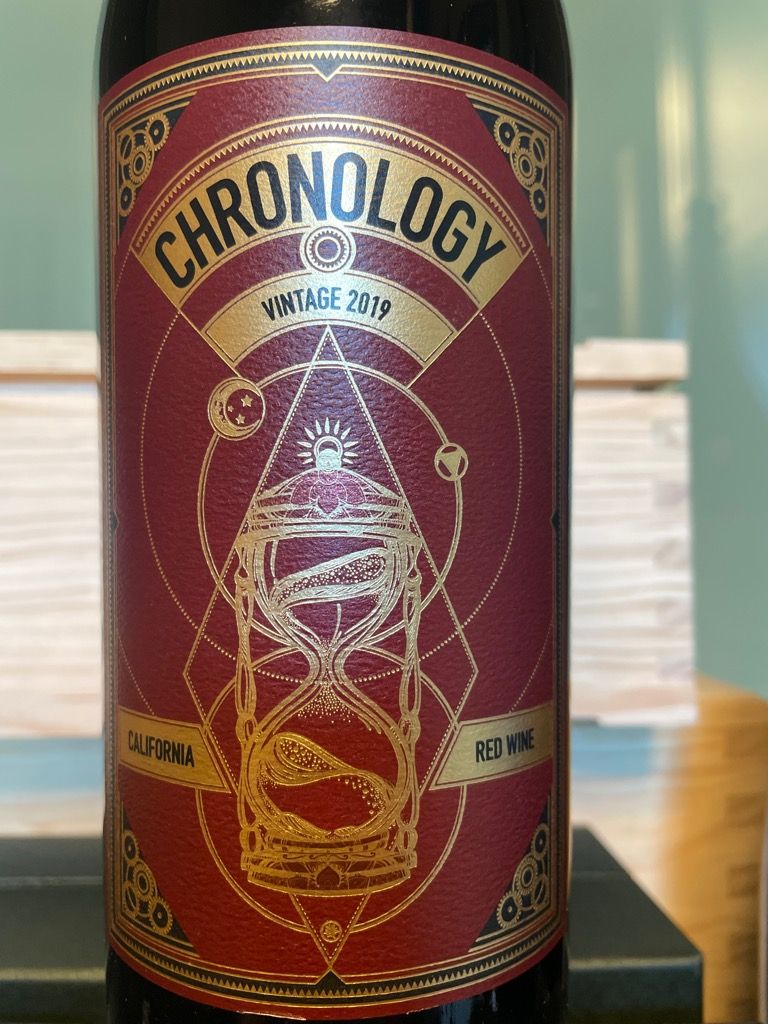 2019 Secret Indulgence Chronology, USA, California - CellarTracker